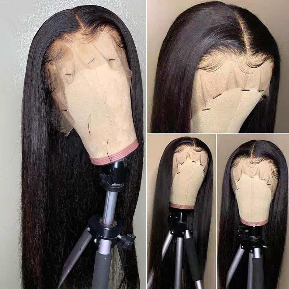 13*4 Straight Lace Frontal Wig with Big Lace / Bridger Hair® – bridgerhair